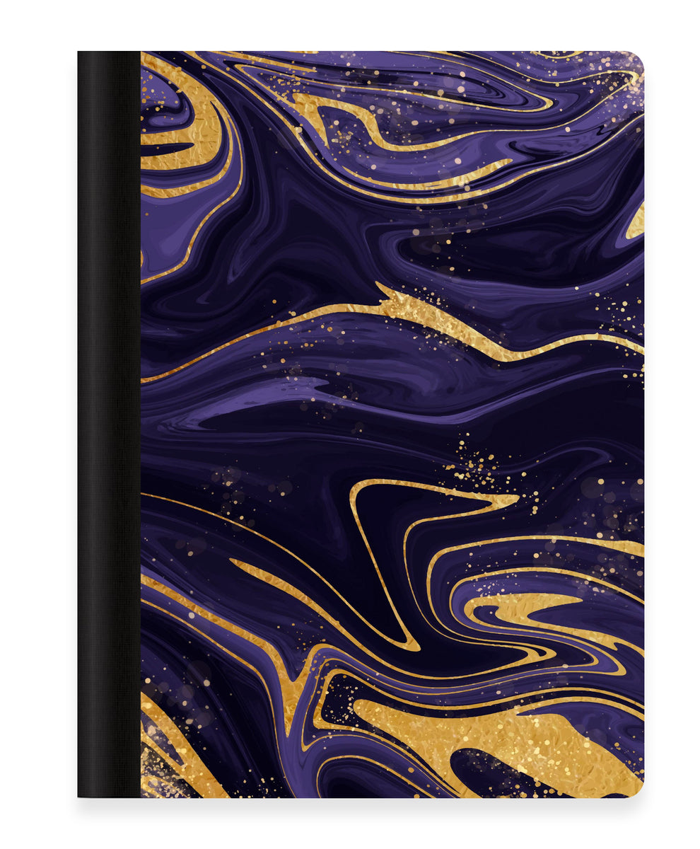 100 Sheets, 9 3/4" x 7 1/2",Glitter Composition Book – hrkgroup